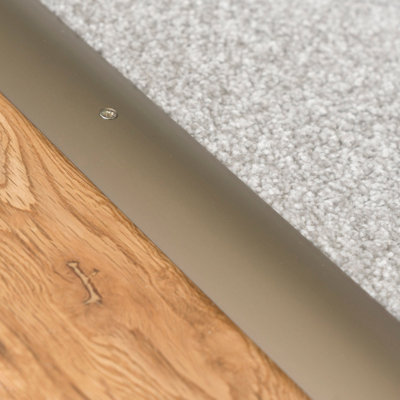 Anodised aluminium door floor bar edge trim threshold profile 930mm x ...