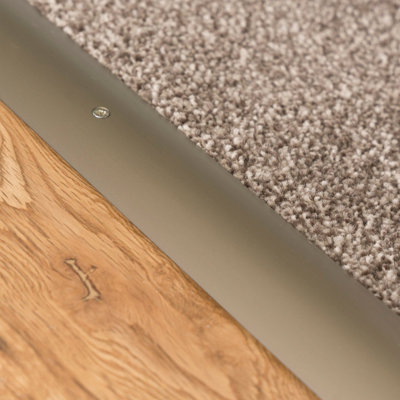 Anodised aluminium door floor bar edge trim threshold profile 930mm x ...