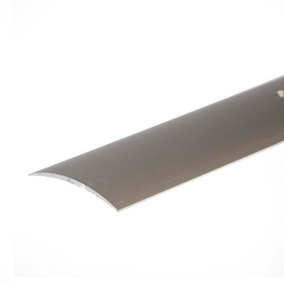 Anodised aluminium door floor bar edge trim threshold profile 930mm x ...