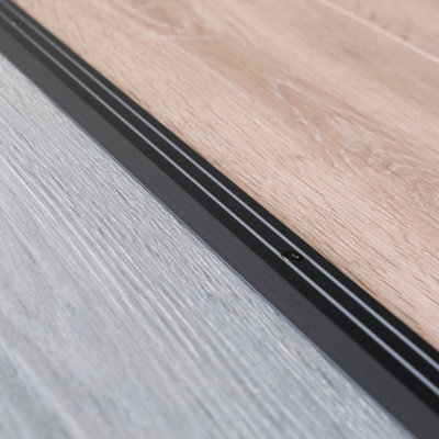 Anodised aluminium door floor bar edge trim threshold ramp 900 x 30mm ...