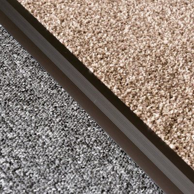 Anodised aluminium z edge carpet profile door floor bar trim 1000mm x ...