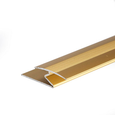 Anodised aluminium z edge carpet profile door floor bar trim 1000mm x ...