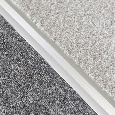 Anodised aluminium z edge carpet profile door floor bar trim 1000mm x ...