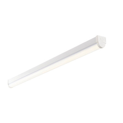 Anson Lighting Akron 4ft Single Light Flush Batten Cool White