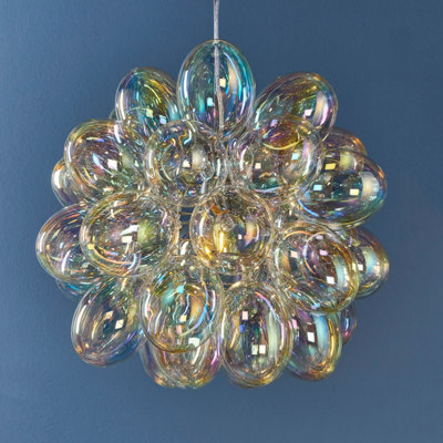 Anson Lighting Carlin Pendant light finished in Chrome plate and ...