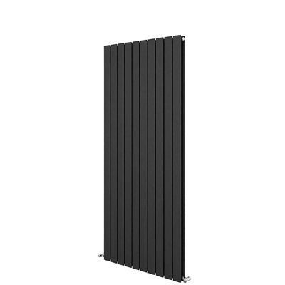 Anthracite Designer Radiator Vertical Flat Panel Double Panel Rad ...