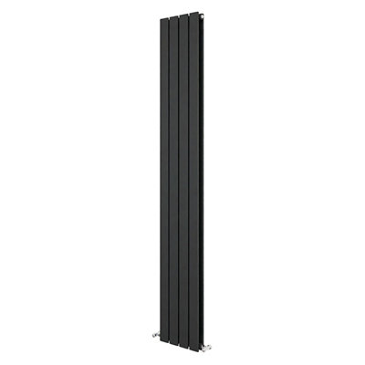 Anthracite Designer Radiator Vertical Flat Panel Double Panel Rad ...