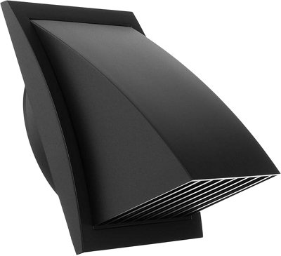 Anthracite Duct Cowl 190mm x 190mm / 125mm