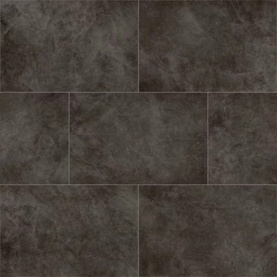 Anthracite Grey Tile Effect Slip-Resistant Contract Commercial Heavy ...