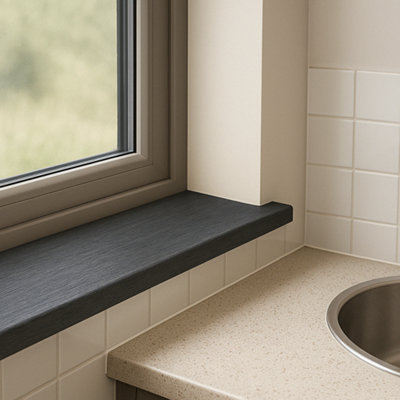 Anthracite Grey UPVC Capping Board 9mm x 2m (300mm Depth) - Ultimate ...