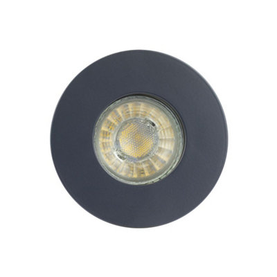 Anthracite GU10 Fire Rated Downlight - IP65 - SE Home
