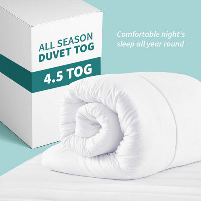 Anti Allergy Duvet Single Double King Super King Size Quilt 4.5 Tog ...