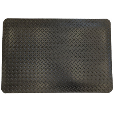 Anti Fatigue Mat - Comfort Foam Backing - Heavy Duty Rubber Non-Slip ...