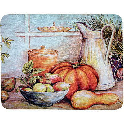 Anti Fatigue Pumpkin Design Mat - Non-Slip Padded Memory Foam Halloween ...