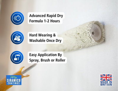 Anti-Mould Paint - 5 Litre - Superior 10 Year Anti-Mould Resistant ...