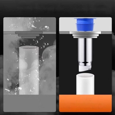 Anti odor shower drain Floor drain Non return valve Waste water drain ...