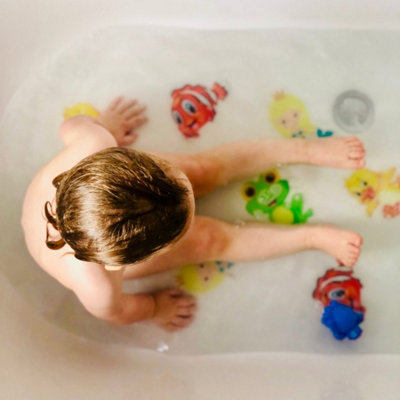 Anti slip Kids Bath Stickers Clownfish ( 5x Pack )