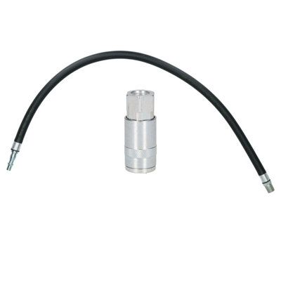 Anti Whip Spray Leader Hose 0.6m x 7mm 1/4" BSP & Female Coupler Fitting