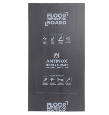 Antinox Floor Surface Protection Correx Boards 10 x Pack (1.2m x 0.6m x ...