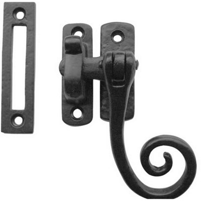 Antique Black Casement Fasteners - 85mm Range for Windows - Window Handle