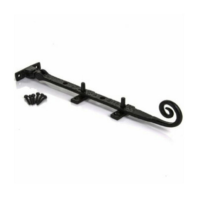 Antique Black Monkey Tail Window Stay Curly Tail Casement Stay Window ...
