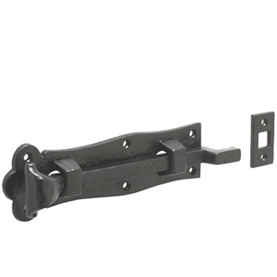 Antique Black Necked Bolts 200mm - Perfect for Vintage Projects - Door ...