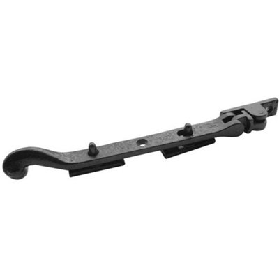 Antique Black Range Bulb End Casement Stay 300mm for Windows - Window ...