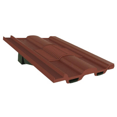 Antique Red Marley Ludlow Major - Redland Renown Castellated Roof Tile ...