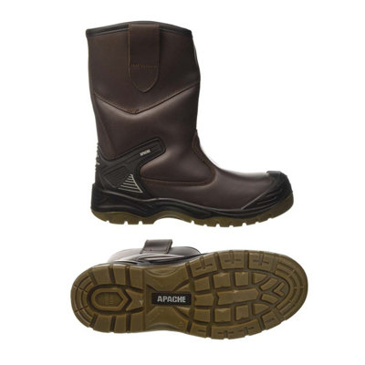Apache AP305 Safety Rigger Boot Work Site Boot Water Proof 200J Toecap ...
