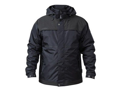 Apache ATS Waterproof Padded Work Jacket Black - M | DIY at B&Q