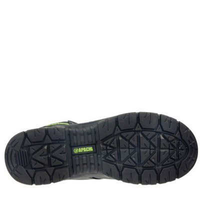 Apache Edmonton S7 black waterproof composite toe/midsole safety work boot