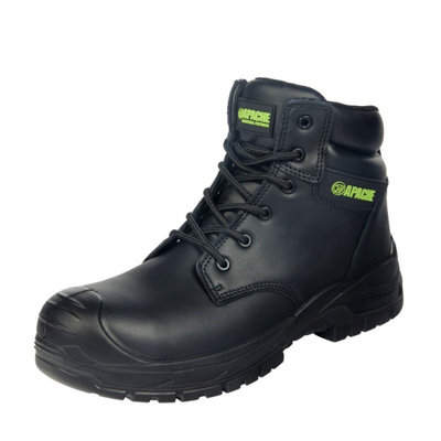 Apache Edmonton S7 black waterproof composite toe/midsole safety work boot