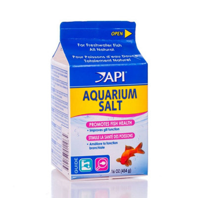 API AQUARIUM SALT Freshwater Aquarium Salt 453-Gram Box