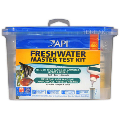 API FRESH WATER MASTER TEST KIT 800 TESTS AQUARIUM FISH TANK pH Nitrate ...