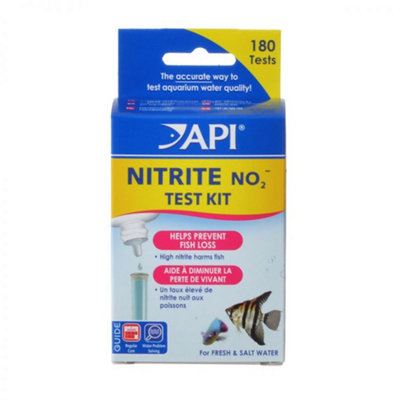 API NITRITE TEST KIT SALTWATER MARINE TROPICAL FRESHWATER AQUARIUM FISH ...