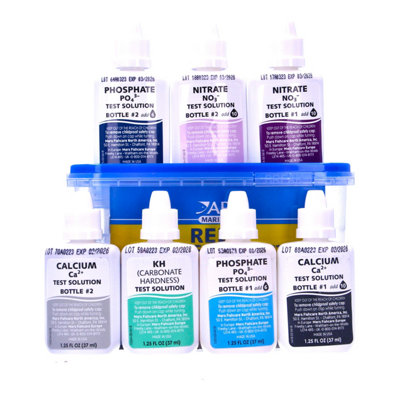 API REEF MASTER LIQUID TEST KIT FOR MARINE CORAL REEF AQUARIUM FISH TANK