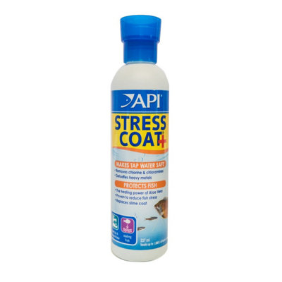 API STRESS COAT Aquarium Water Conditioner 237 ml Bottle
