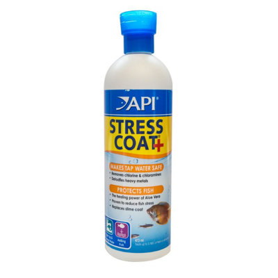 API Stress Coat Aquarium Water Conditioner, 473 ml Bottle | DIY at B&Q