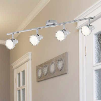 Apollo - Polished Chrome 4 Way Adjustable LED Spotlight