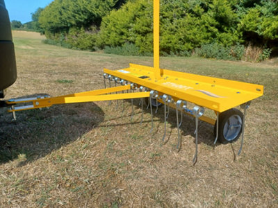 Apollo Rake 'N' Go ST40DT 102cm Towed Spring Tine Dethatcher