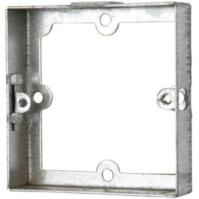 APPLEBY 1G 16mm FLUSH STEEL EXTENSION BOXES SB677