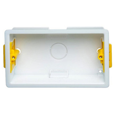 Appleby SB629 Dry Lining Wall Box 35 mm Deep 2 Gang