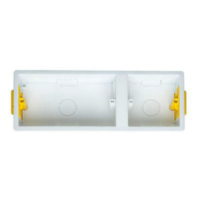 Appleby SB638 Dry Lining Box - 2 + 1 Gang Single / Double 32mm Deep