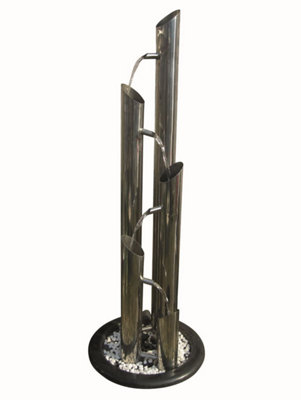 Aqua Creations Agra Stainless Steel Solar Water Feature
