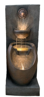 Aqua Creations Culross Cascade Mains Plugin Powered Water Feature | DIY ...