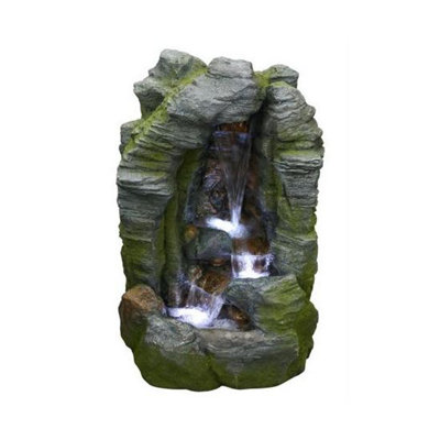 Aqua Creations Fareham Hidden Falls Solar Water Feature with Protective ...