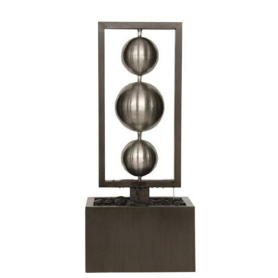 Aqua Creations Hamac Argenta Zinc Metal Mains Plugin Powered Water ...