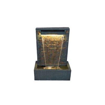 Aqua Creations Reigate Brick Cascade Mains Plugin Powered Water Feature