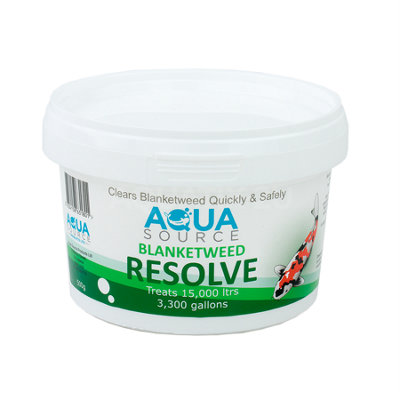 Aqua Source Blanketweed Resolve 500g Pond Green Clear Water Treatment ...