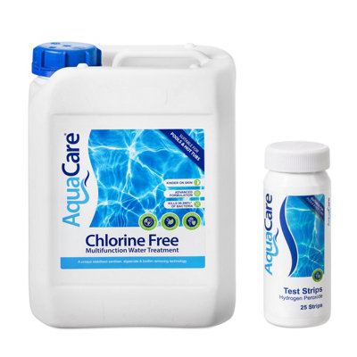 AquaCare 5Litre Chlorine Free, Multifunctional Water Treatment with Dip ...